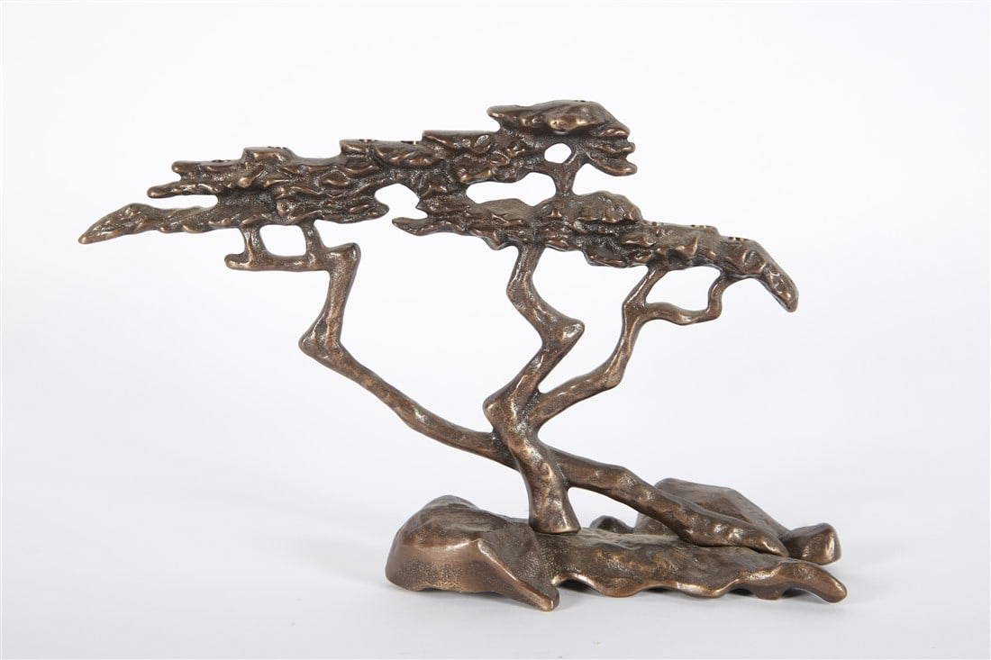 Scott Nelles (american), Bronze Tree Menorah Auction