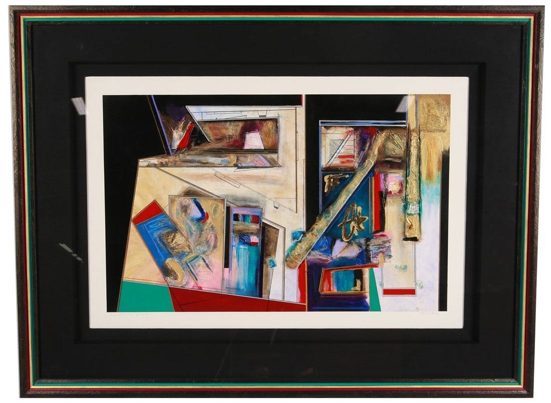 Daniel Kime, "from The Wave Of Walls" Mixed Media Auction