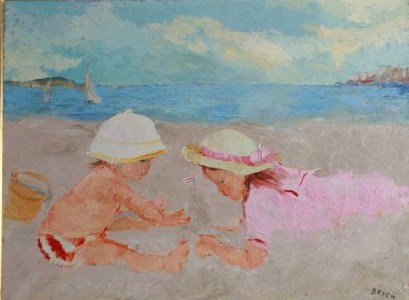 Mary Beich (1917-2002), Children Playing - Nov 19, 2015 | Stefek's ...