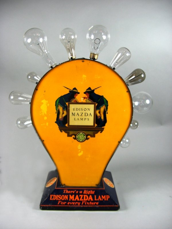 Rare Edison Mazda Lamp Display - Parrish - May 31, 2008 | John M. Hess ...