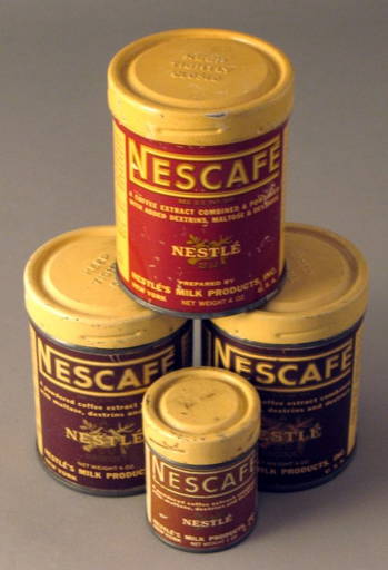 Nestle Nescafe Tins & Sample Tin