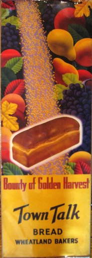 Town Talk Bread Golden Harvest Banner