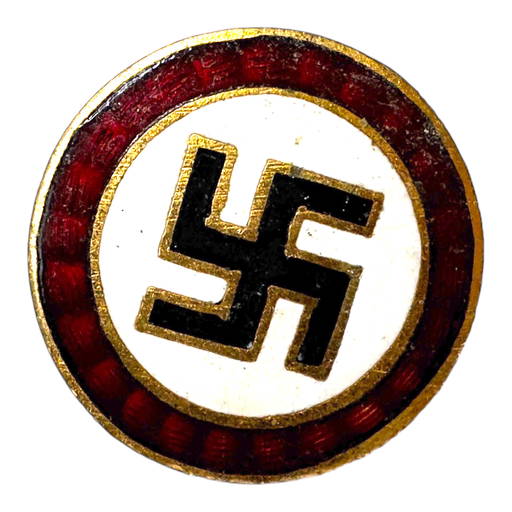 Nsdap Swastika Cufflink For Nazi Sympathizer