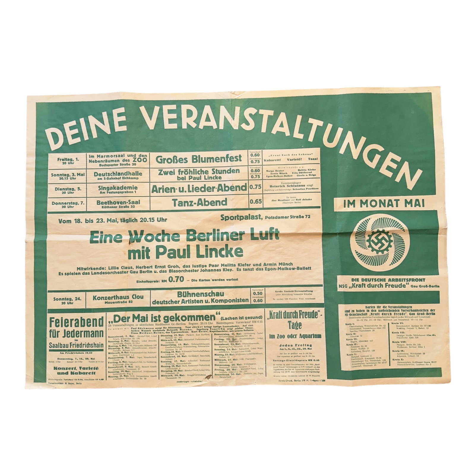 German Wwii Daf Poster Auction