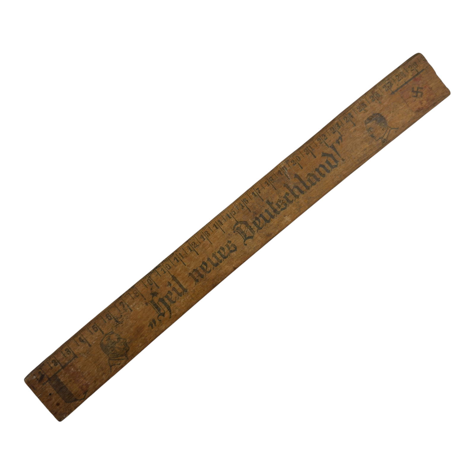 Adolf Hitler Early Measuring Ruler Auction