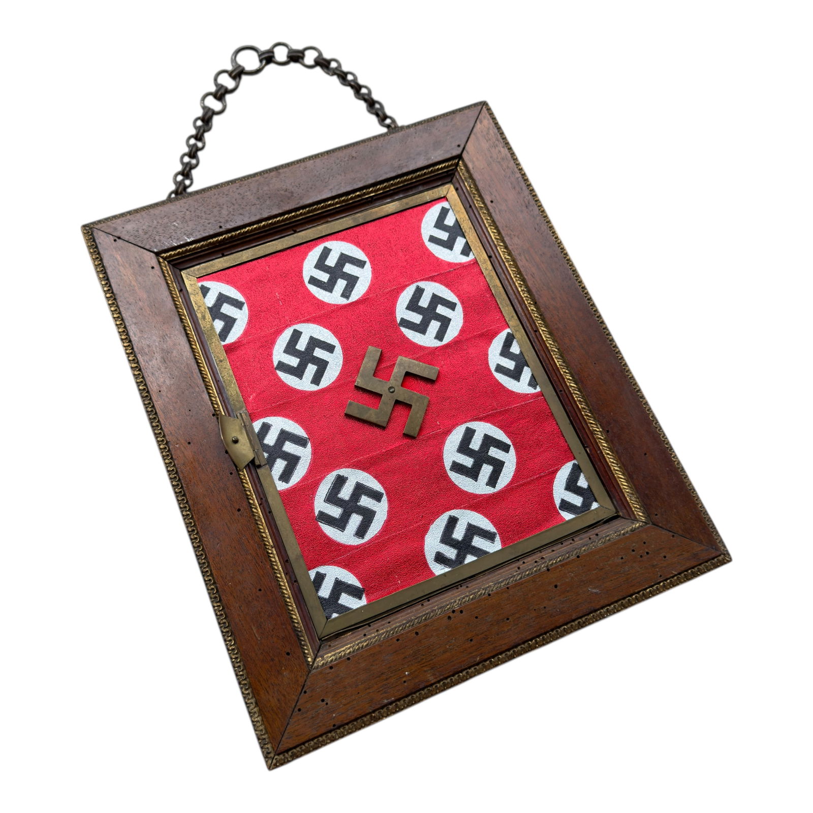 Adolf Hitler Nsdap Hanging Framed Mirror Auction