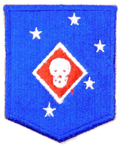 Usmc Wwii Marine Raider Skull Sleeve Patch