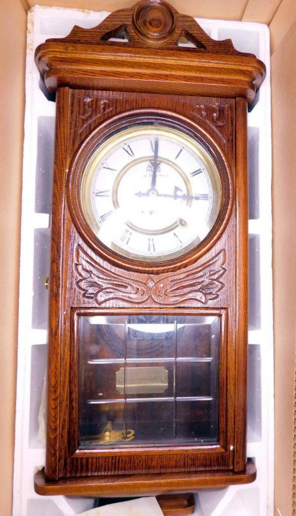 Centennial Parlor Clock Model #505 By Time Mfg. Clock, Nib Auction