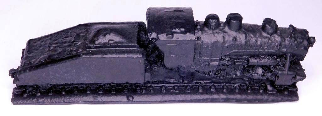 Hand-carved Train, Black Coal Auction