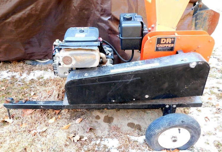 Dr Chipper Wood Chipper W/ Briggs And Stratton 18 Hp Twin Ii I/c Engine