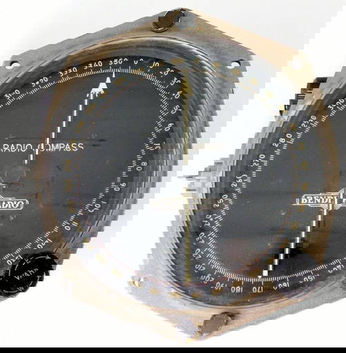Usaaf Wwii Army Air Force B 17/b 24 Bomber Bendix Radio Compass