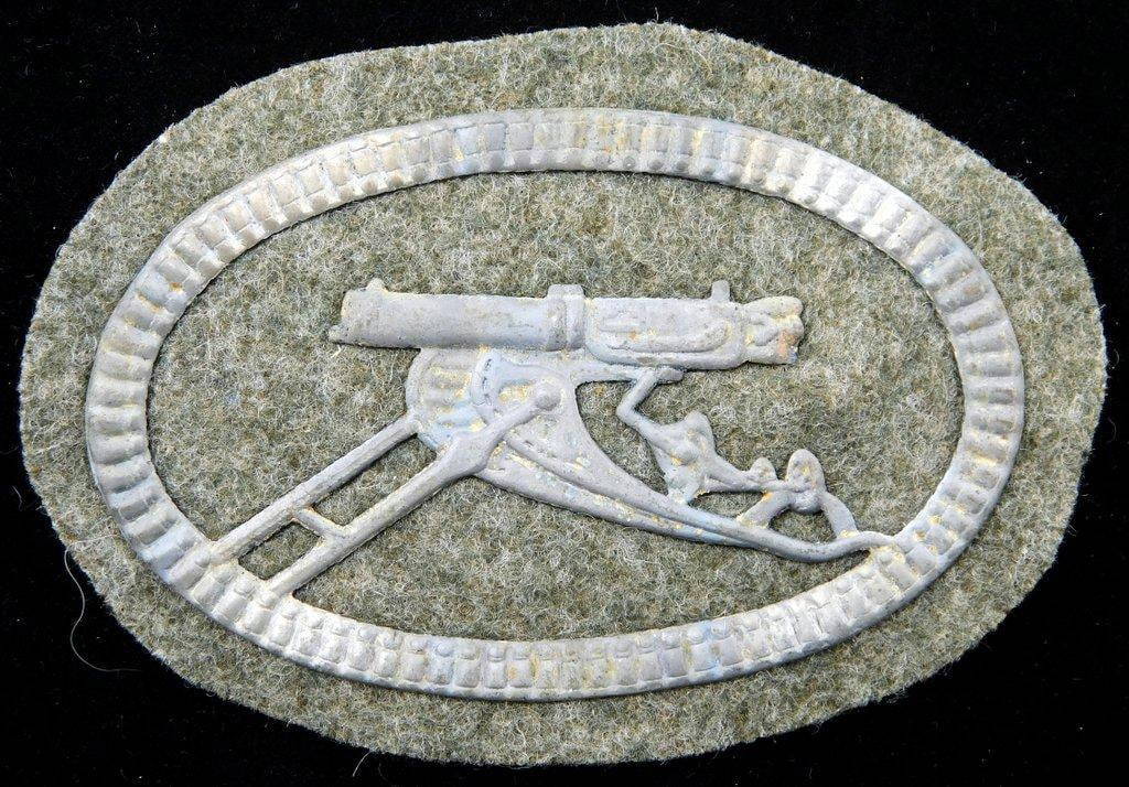 Scarce Imperial German Wwi Army Machine Gunner Arm Shield Auction