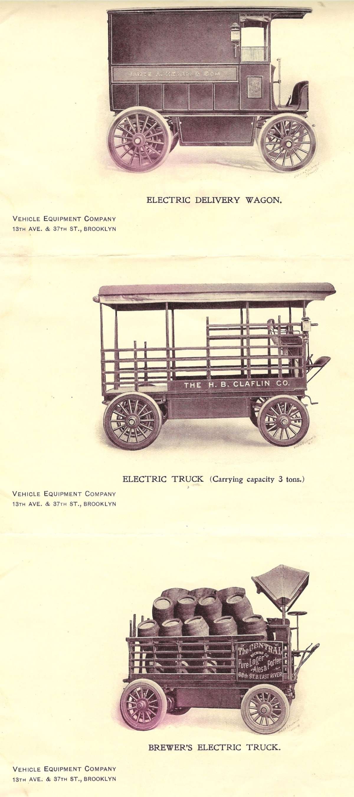 Buy 1903 Automobilia New York Truck Folder Rare | Yardley Antiques In Pa