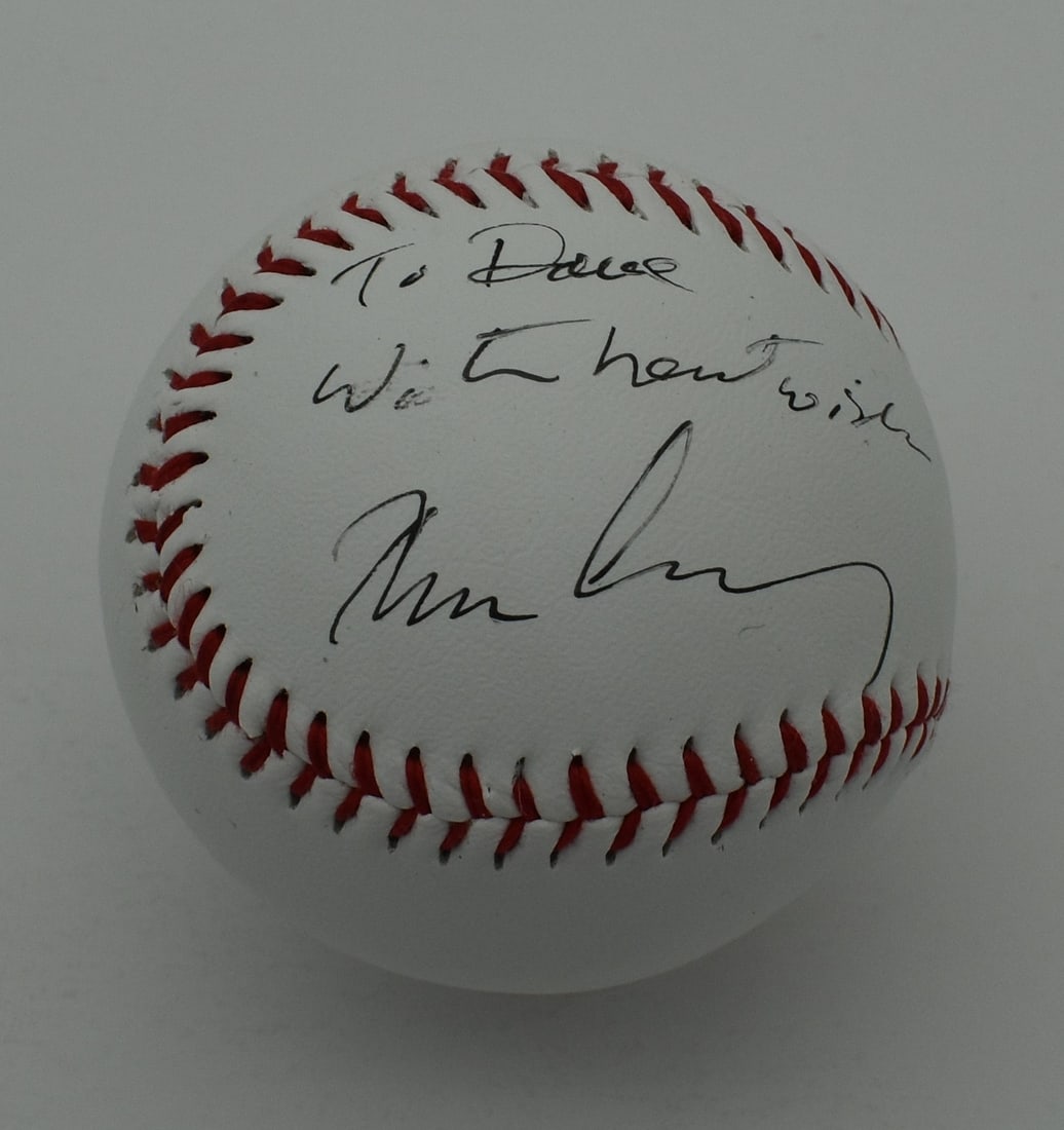 Jfk Signed Baseball Auction
