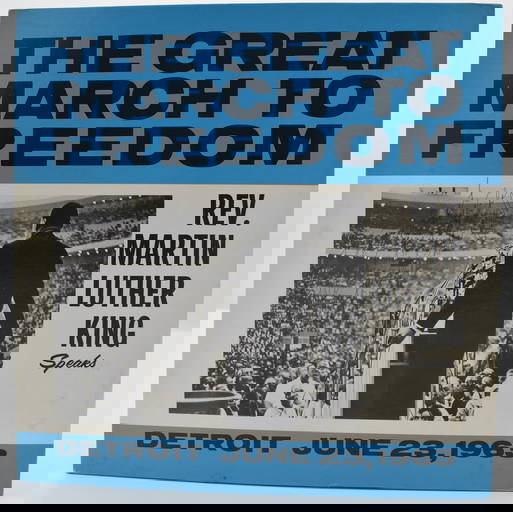 Martin Luther King Jr. Signed Album Cover