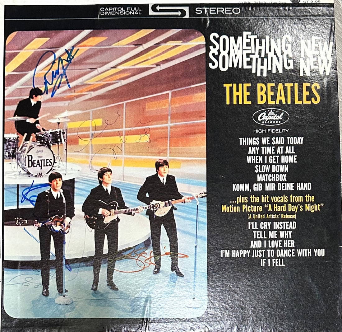 The Beatles Autographed Album W/coa Auction