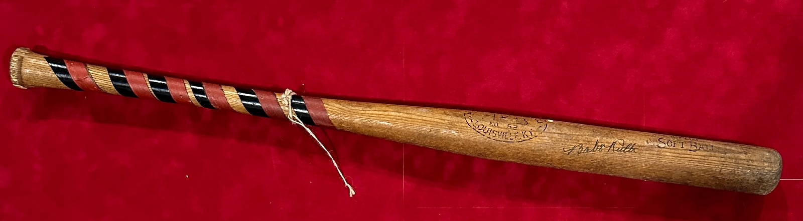 Babe Ruth Autographed Baseball Bat! Rare W/coa