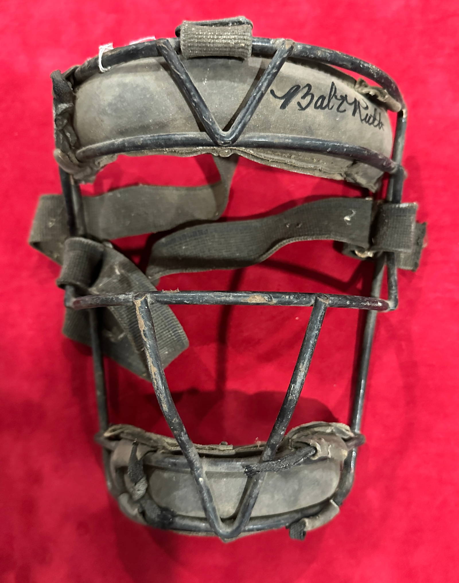 Babe Ruth Autographed Catchers Mask W/coa Auction