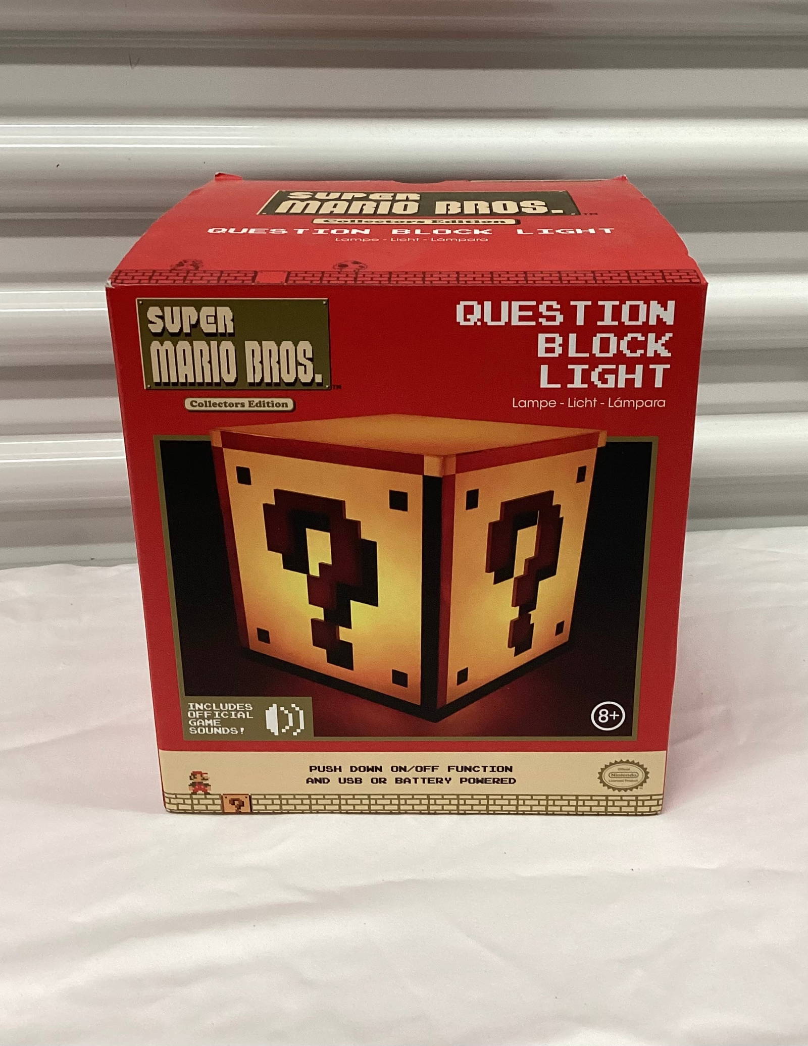 Super Mario Bros. Collectors Edition Question Block Light - Jul 25 ...