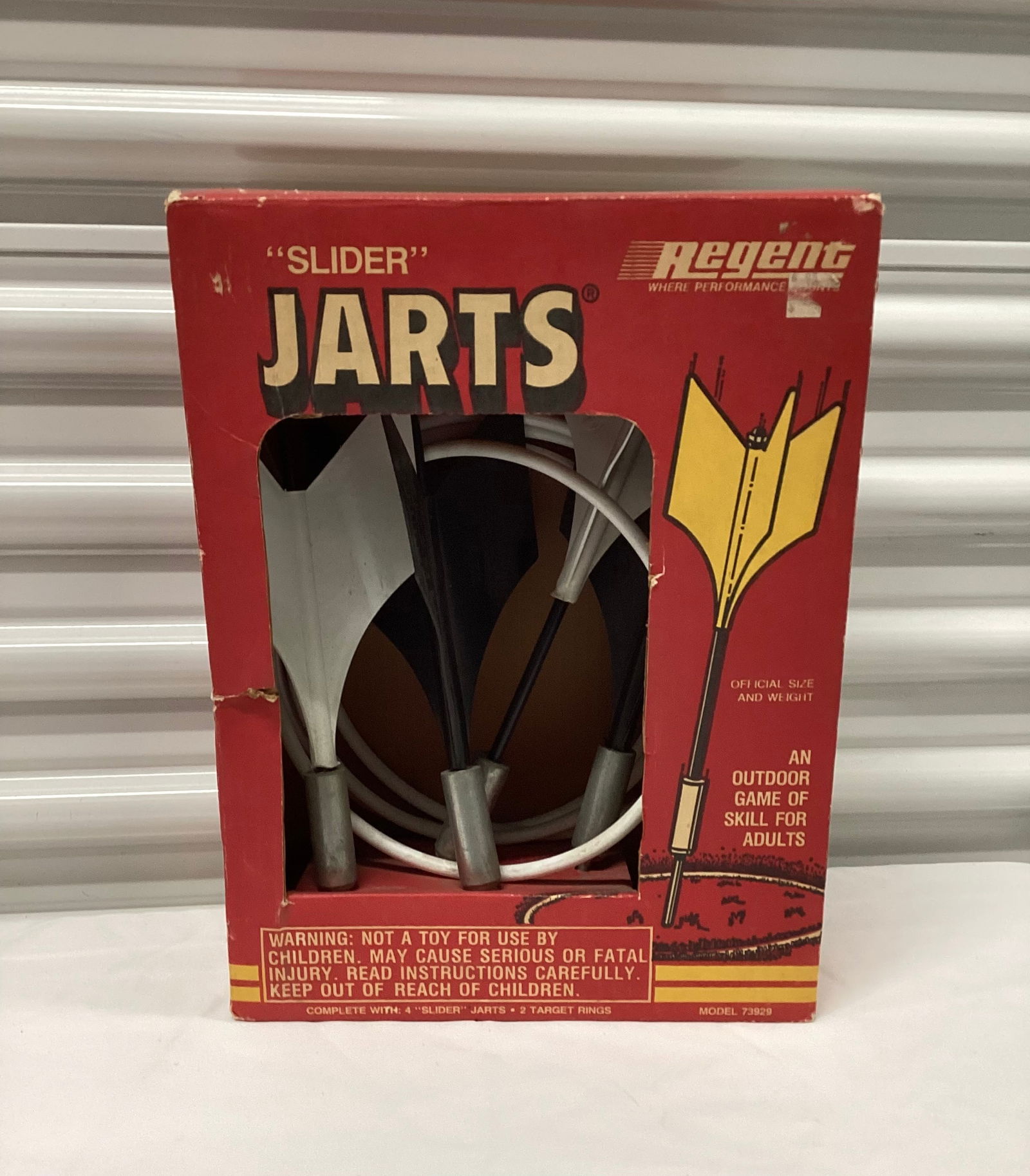 Vintage Jarts Lawn Darts Complete Set