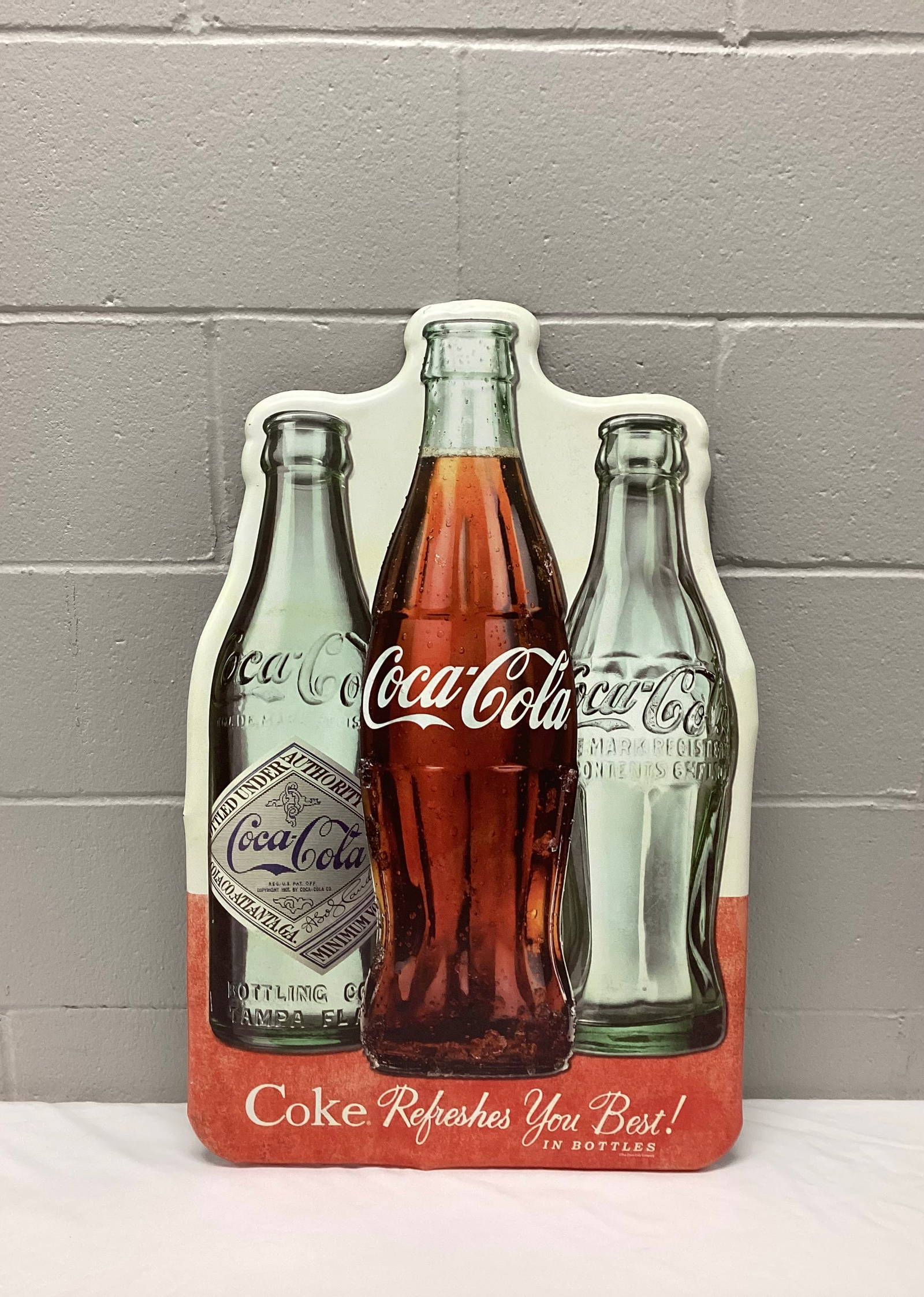 Metal Coca Cola Sign Auction