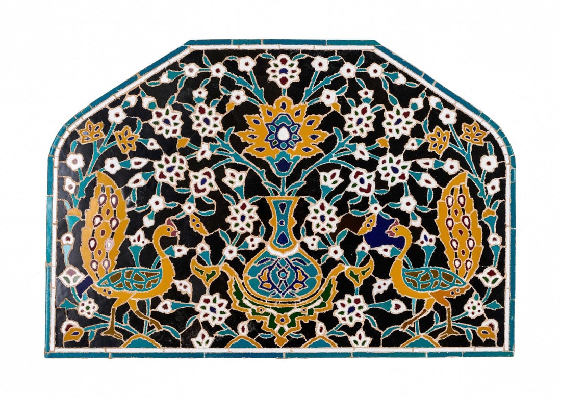 A Safavid Tile Mosaic Panel Iran, First Third 17th Century Auction