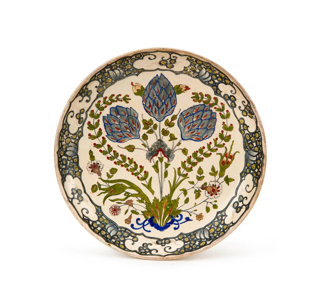 A Japanese Iznik Style Dish Auction
