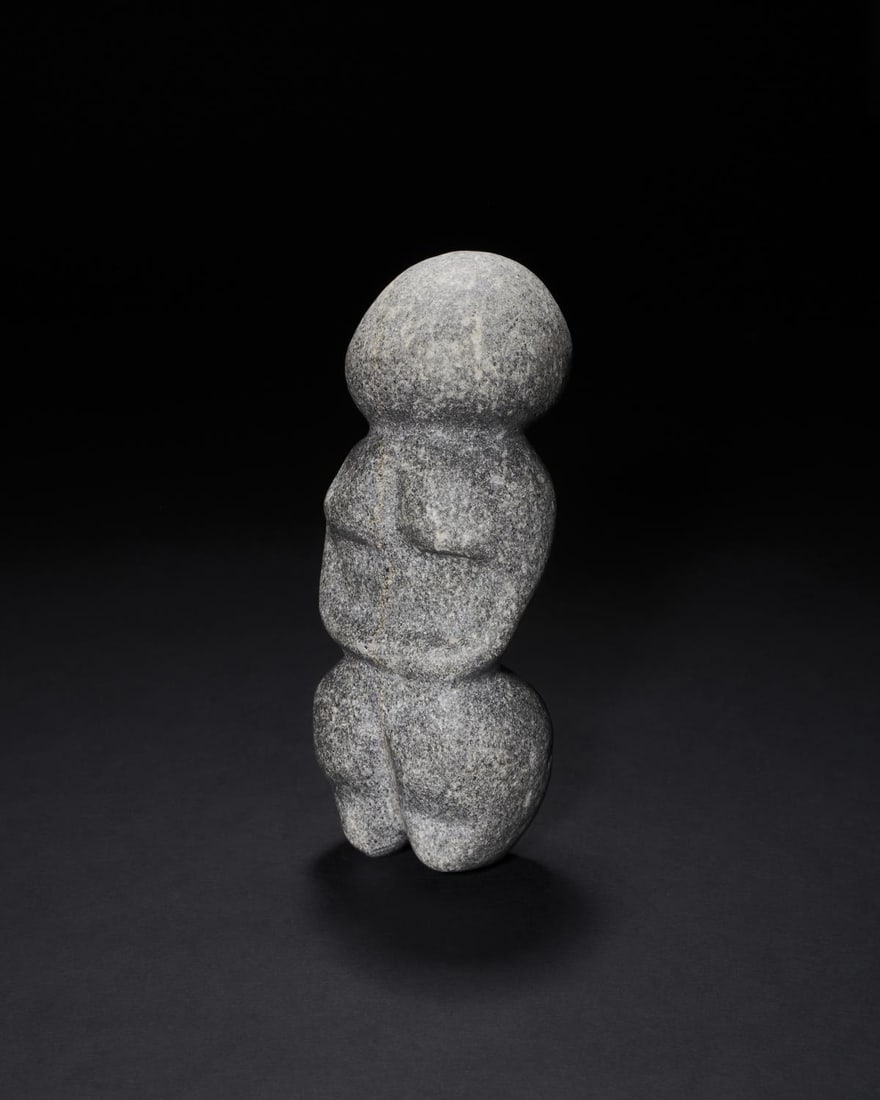 A Neolithic Black Stone Mother Goddess Idol, Circa 6th Millennium B.c ...