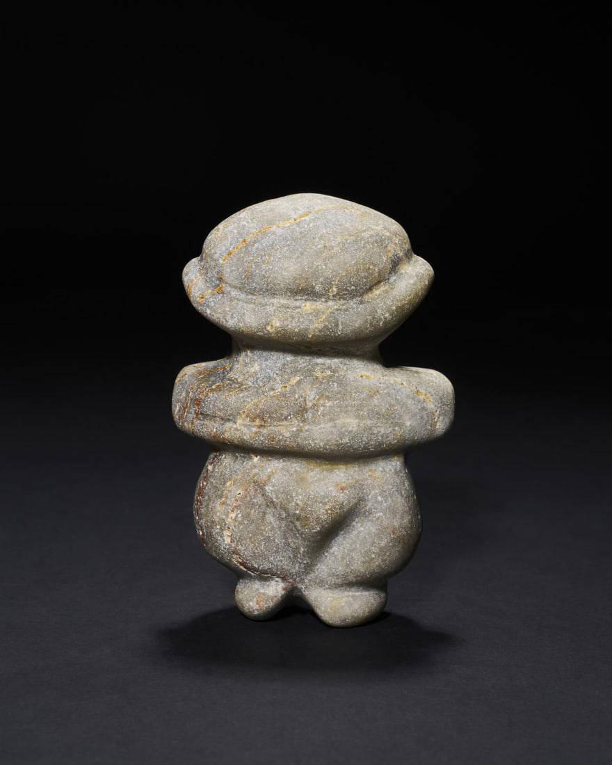 A Neolithic Black Stone Mother Goddess Idol, Circa 6th Millennium B.c ...