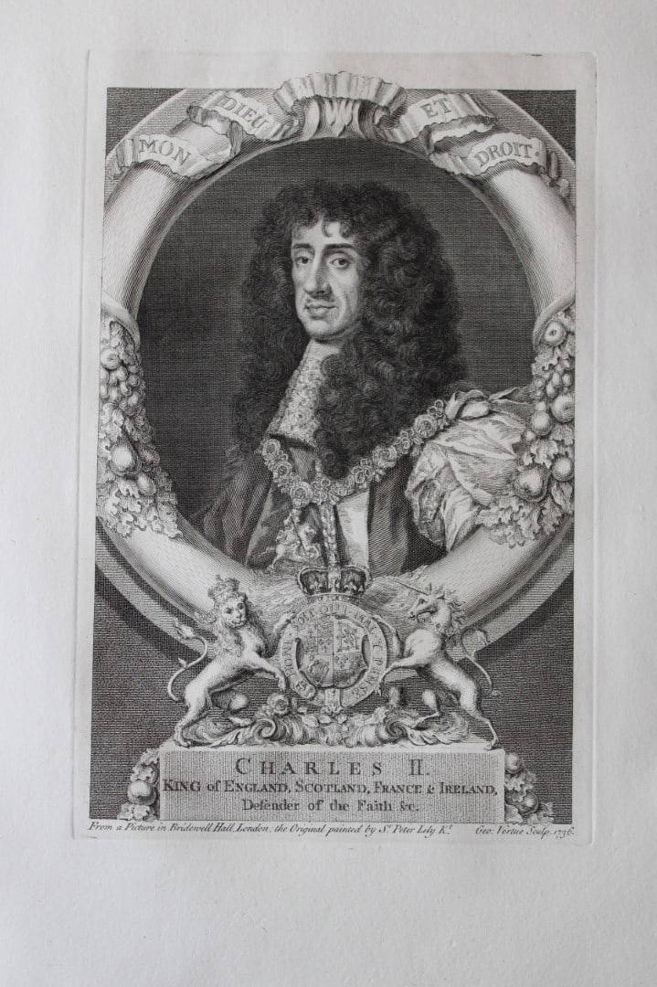 George Vertue Engraving for Sale at Auction