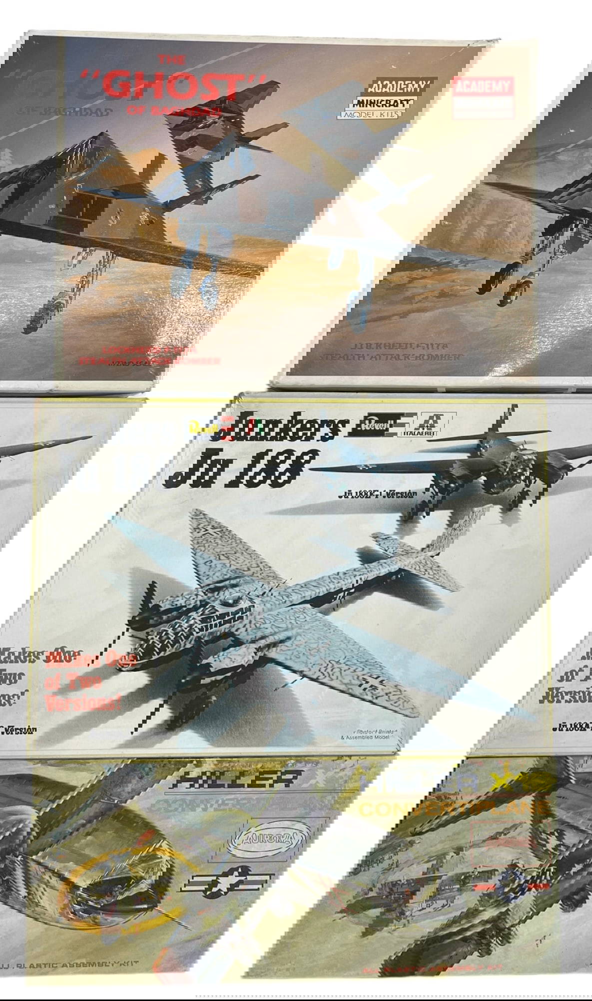 Lot Of 3 | Vintage Aircraft Model Kits Auction