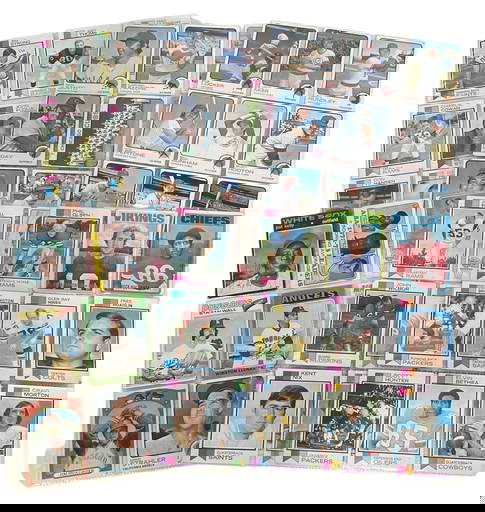 Vintage Sports Trading Card Collection