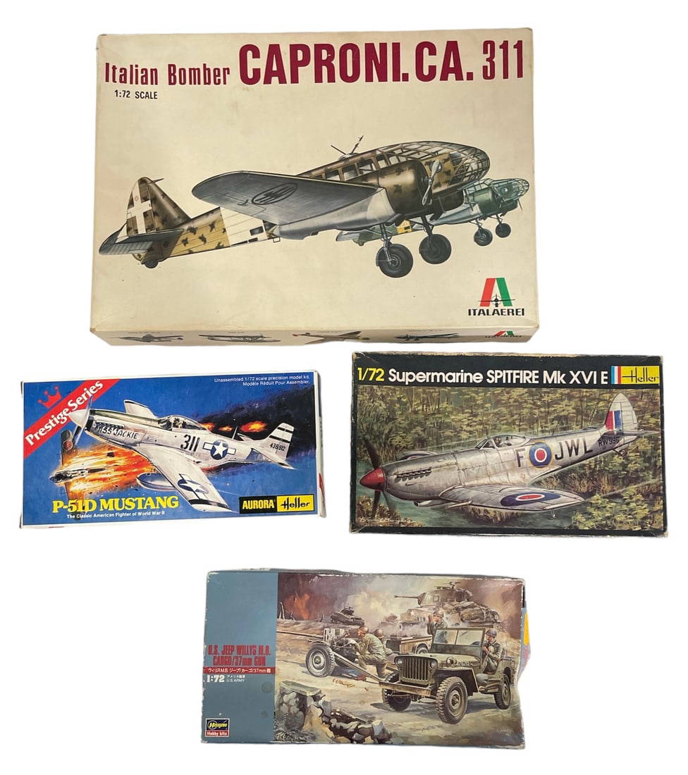 Lot Of 4 | Rare Vintage Aircraft Models Auction