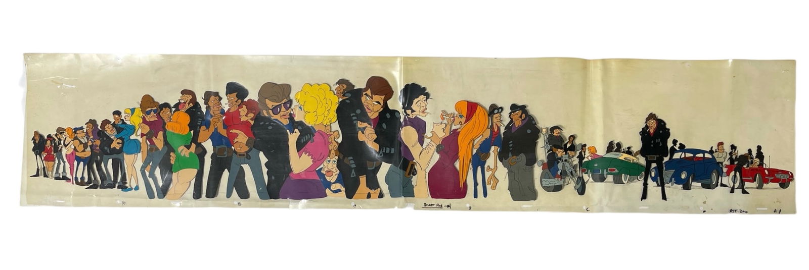 Hand-painted Animation Cel | Hey Good Lookin' By Ralph Bakshi | No Coa ...