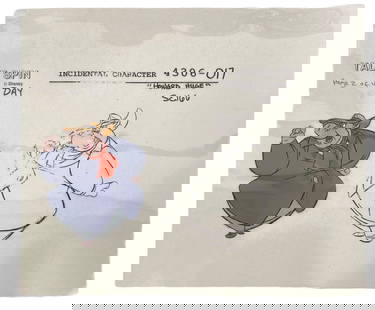 Hand-painted Animation Cel | Walt Disneys Tale Spin | No Coa Auction