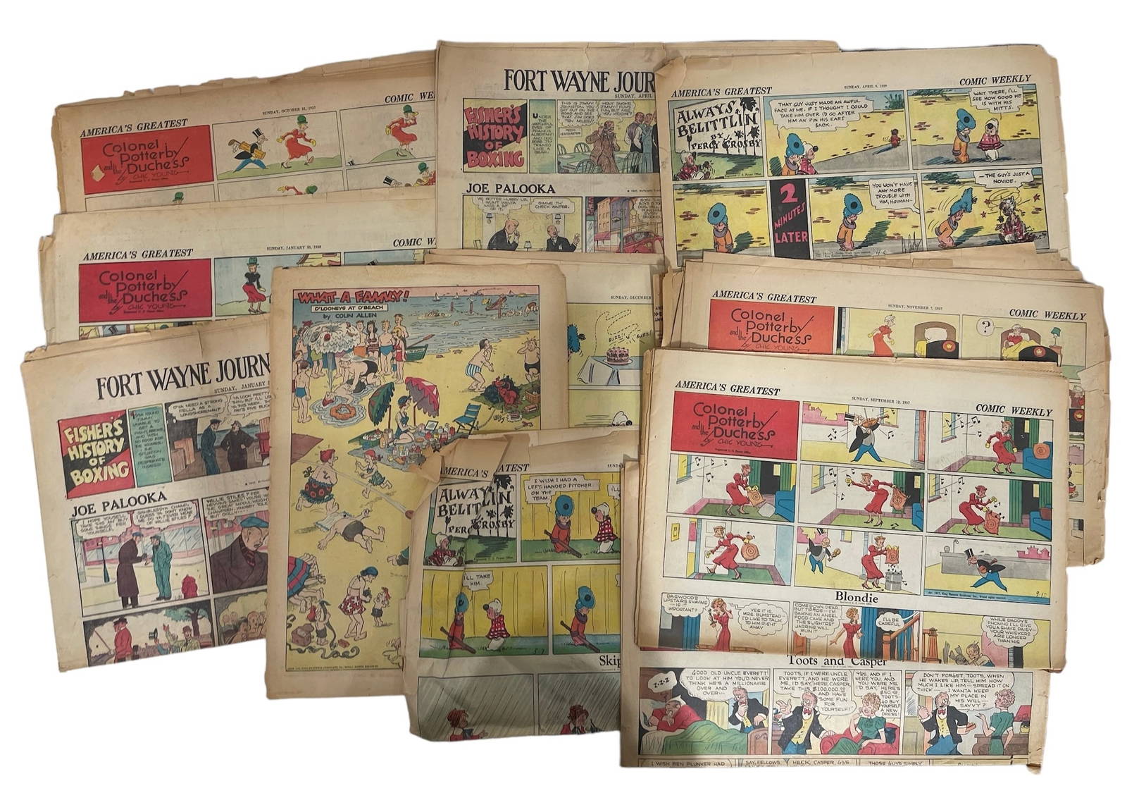 Rare Newspaper | Comic Section Collection Auction