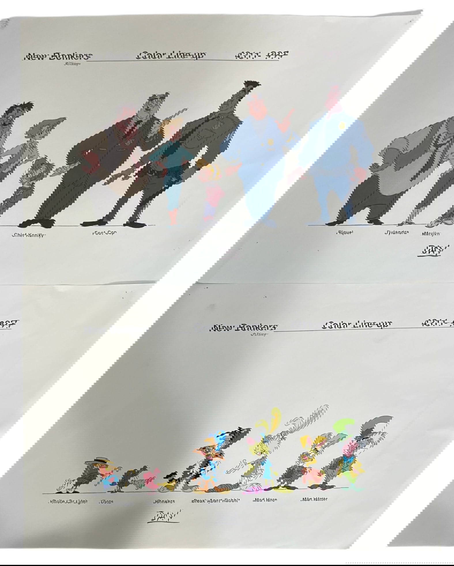 New Bonkers Color Line Ups | Prints Auction