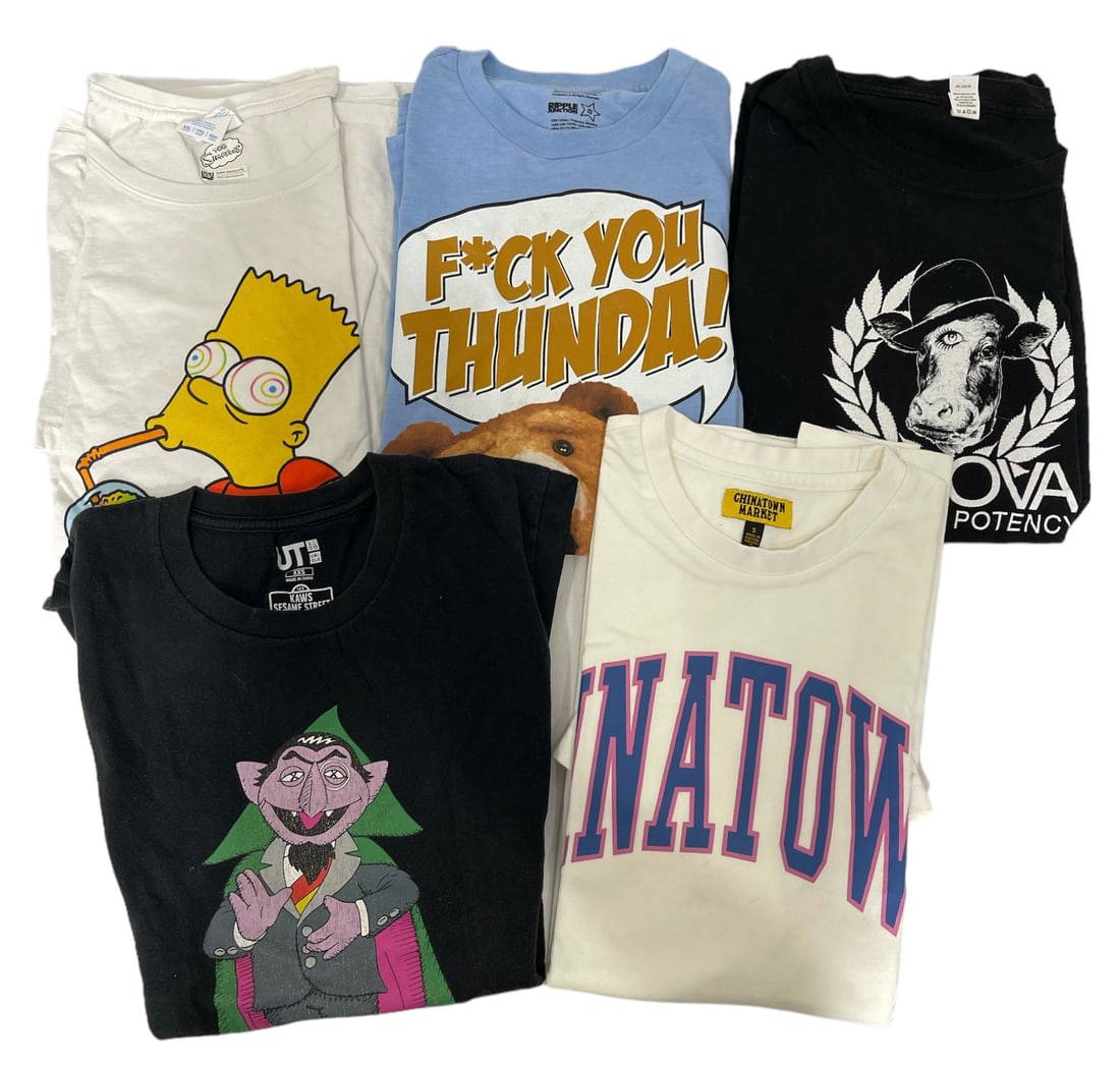 Vintage T-shirt Collection Auction