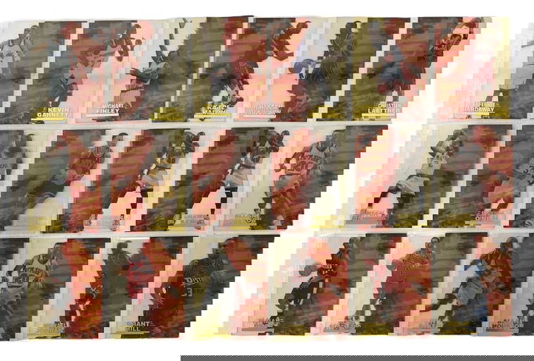 Vintage Basketball Trading Card Collection