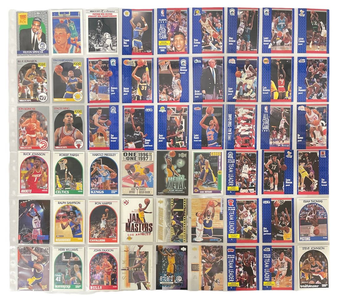 Basketball Trading Card Collection Auction