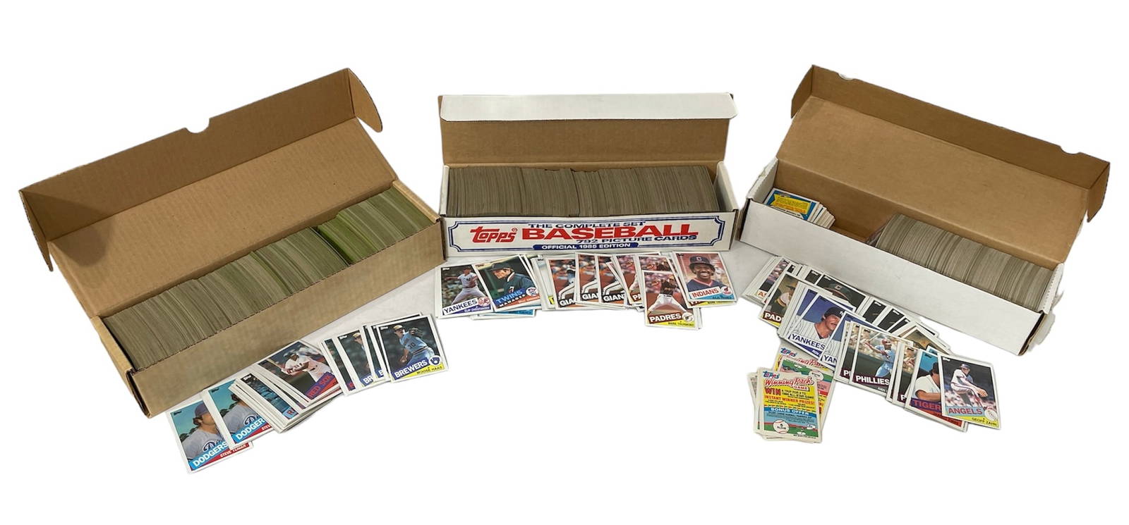 Vintage Baseball Trading Card Collection Auction