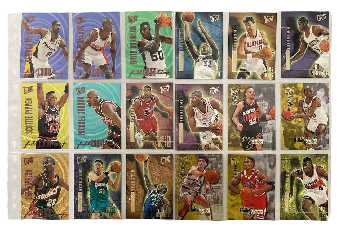Rare Basketball Trading Card Collection Auction