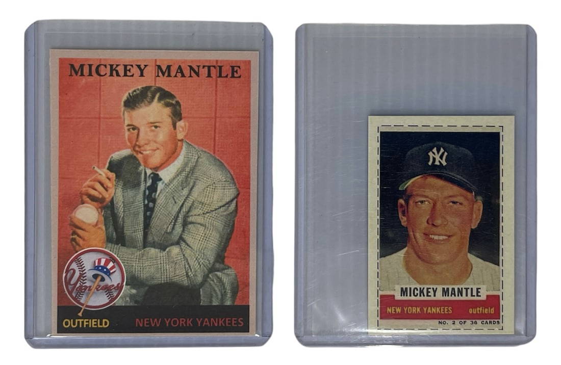 Mickey Mantle Trading Card Collection - Oct 29, 2024 | Bearistry In Ca
