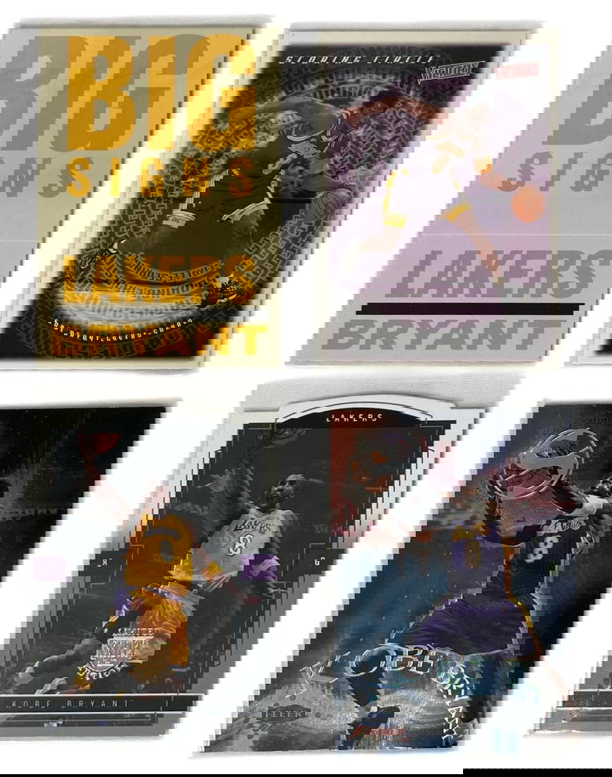 Kobe Bryant Trading Card Collection Auction