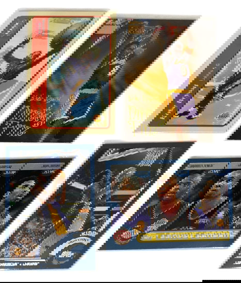 Kobe Bryant Trading Card Collection Auction