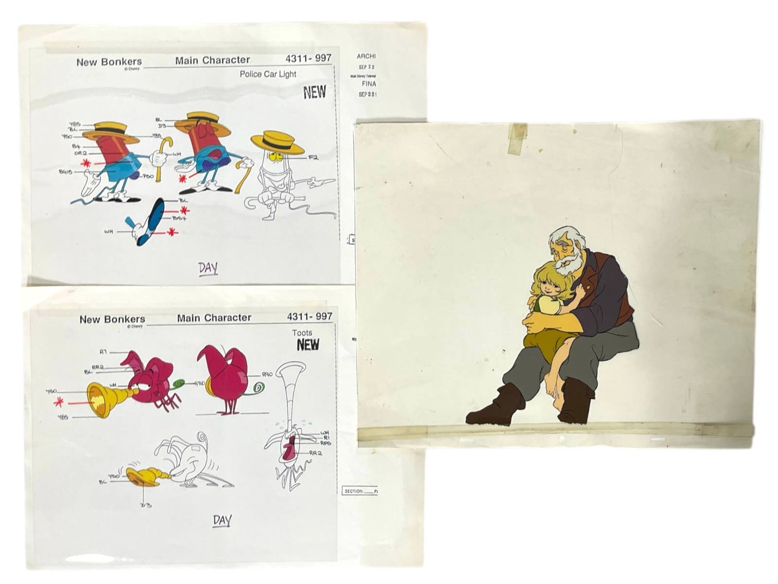 Animation Production Cels And Prints Auction