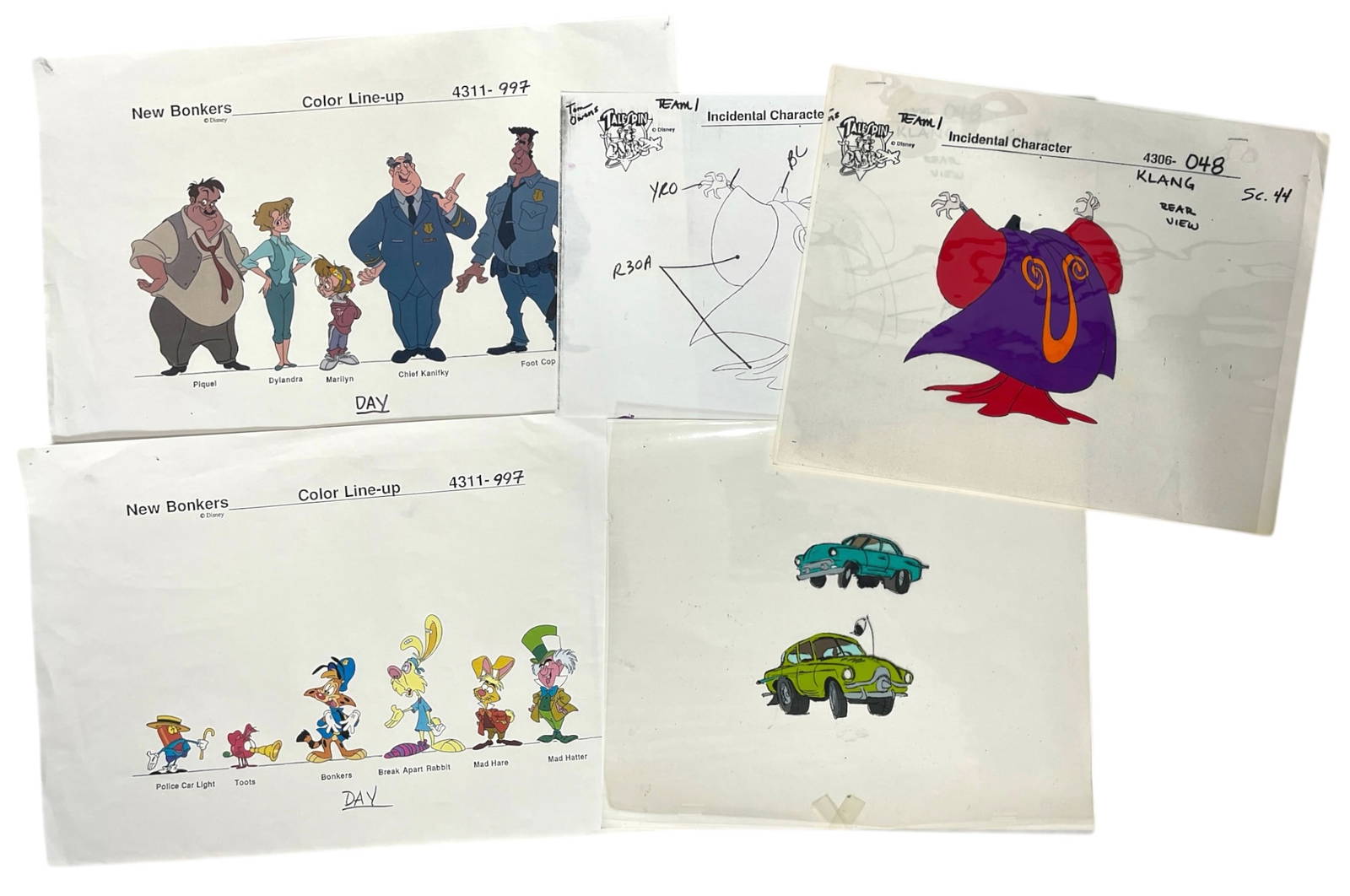 Animation Production Cels And Prints Auction