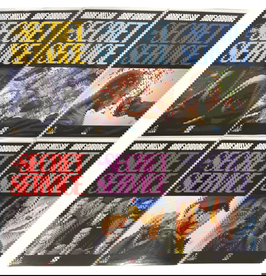 The Secret Service Comic Book Collection Auction