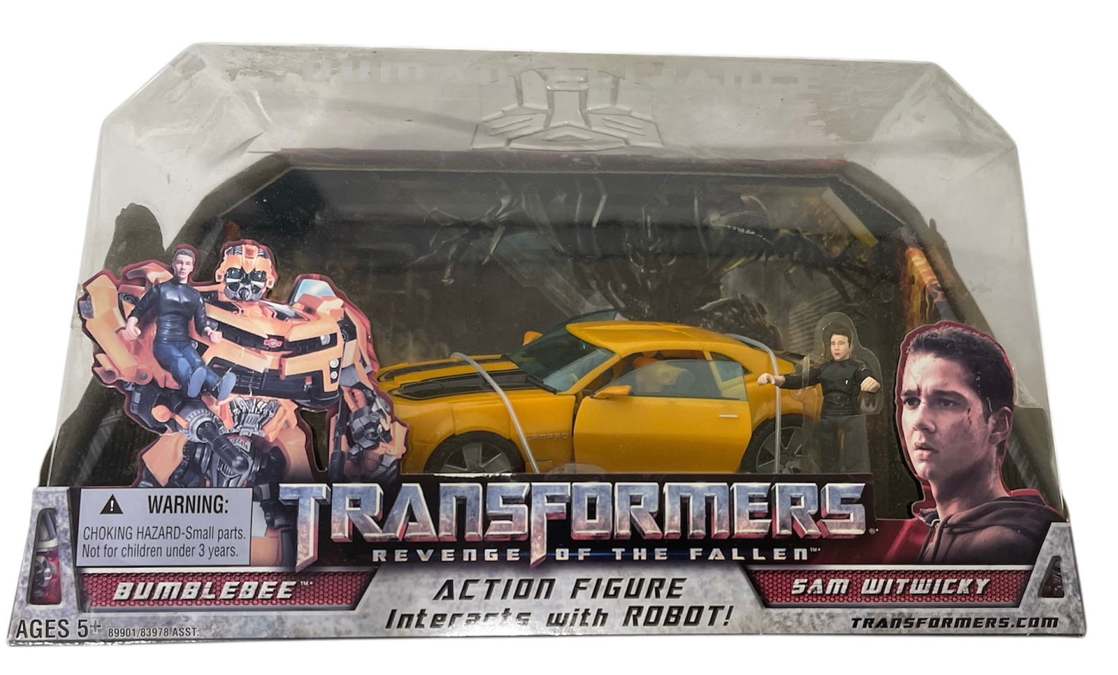 Transformers | Bumblebee And Sam Witwicky | Action Figure Interacts ...