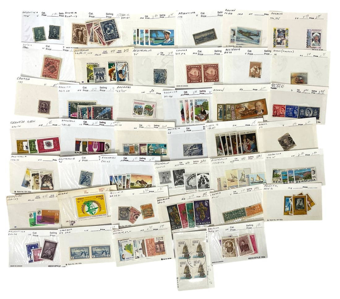 International Stamp Collection Auction